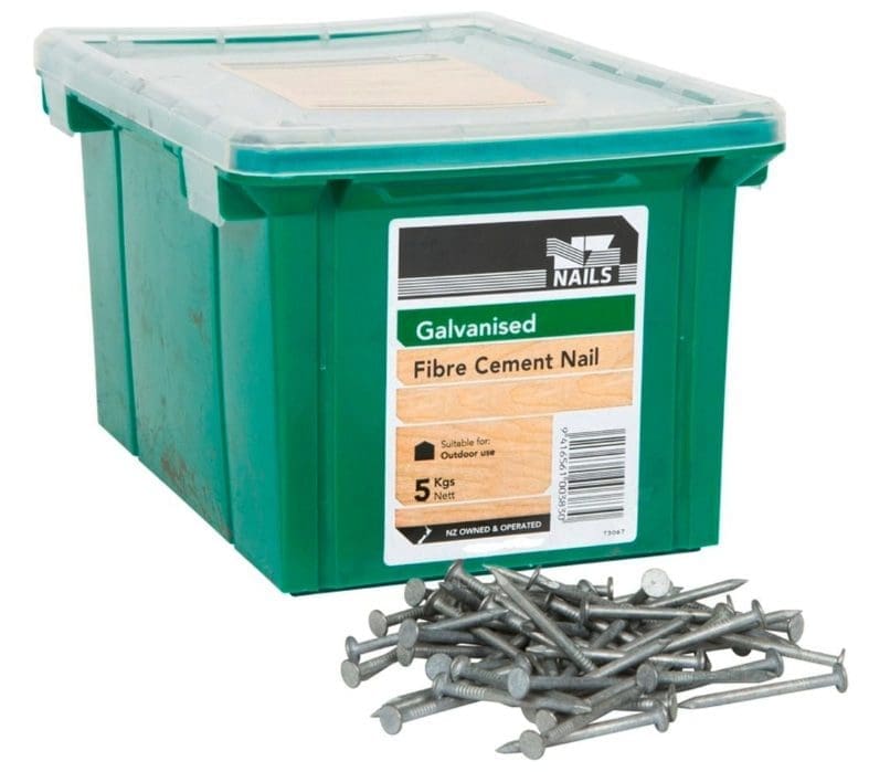 40 x 2.8 Galv Hardiflex Nails 5kg - ITM Stratford