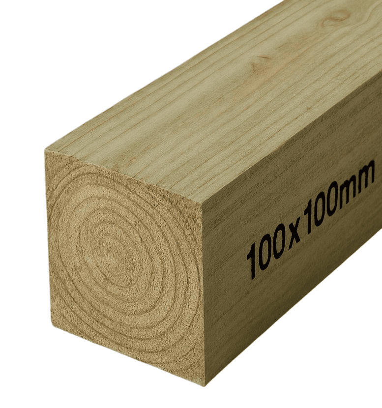 Posts 100 x 100 H4 Sawn 2.4m - ITM Stratford