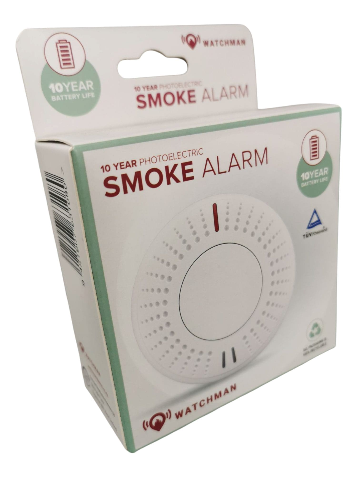 Watchman 10 year Smoke Alarm Single - ITM Stratford