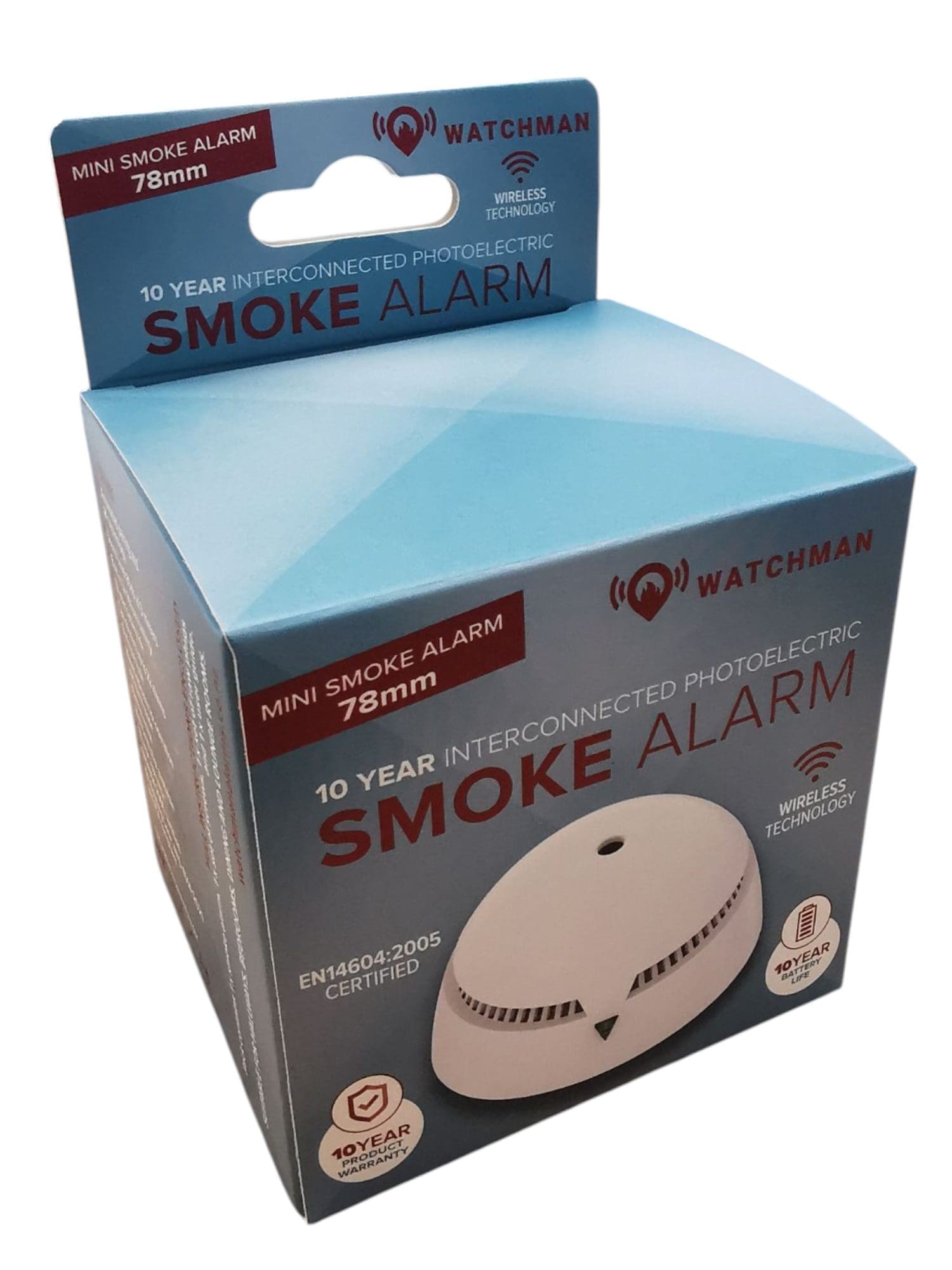 Mini 10 Year Interconnected Smoke Alarm - ITM Stratford