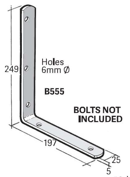B555 Angle Bracket - ITM Stratford