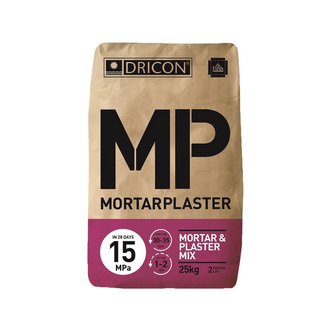 Dricon Mortar Plaster 25kg - ITM Stratford