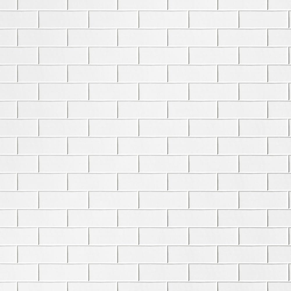 Wallart 2.4 x 1.2 x 3mm New York White Tile - ITM Stratford