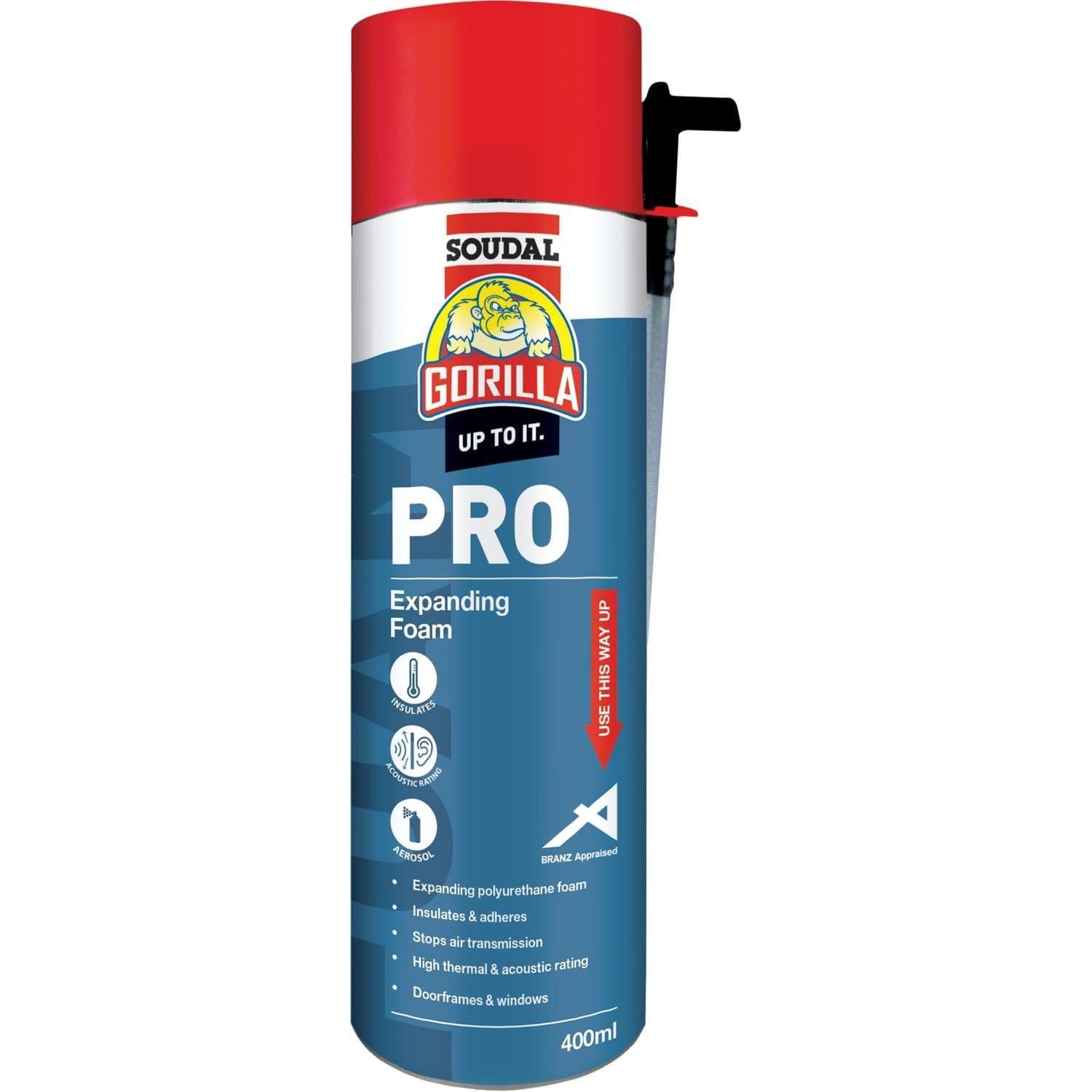 Gorilla Expanding Foam 400ml - ITM Stratford