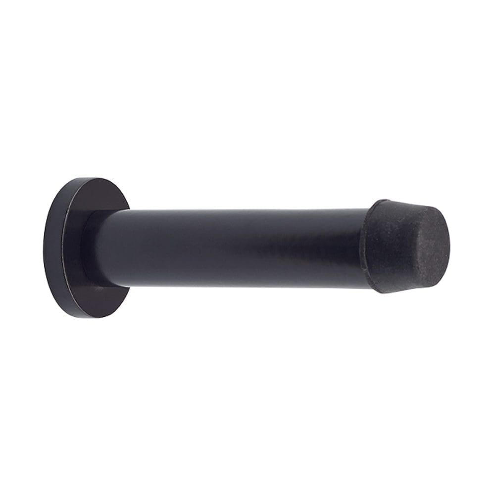 85mm Doorstop Concealed Skirting Fix Blk - ITM Stratford