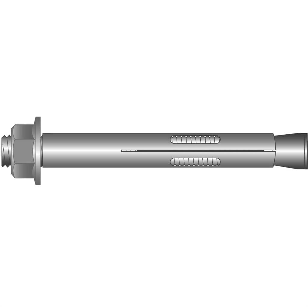 M10 x 75mm Hex Head Sleeve Anchor HD Galv - ITM Stratford
