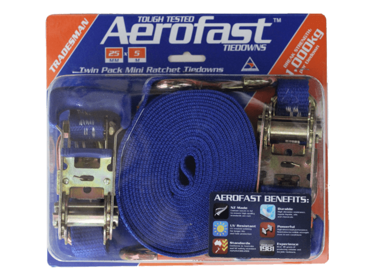 Aerofast Twin Pack Mini Ratchet 5M x 25M - ITM Stratford
