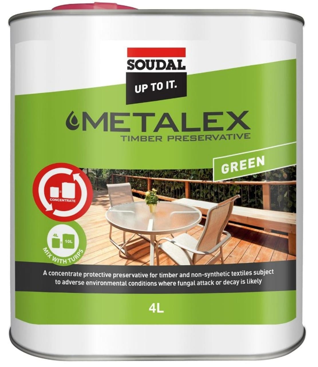 Metalex 4L Timber Preservative Green - ITM Stratford