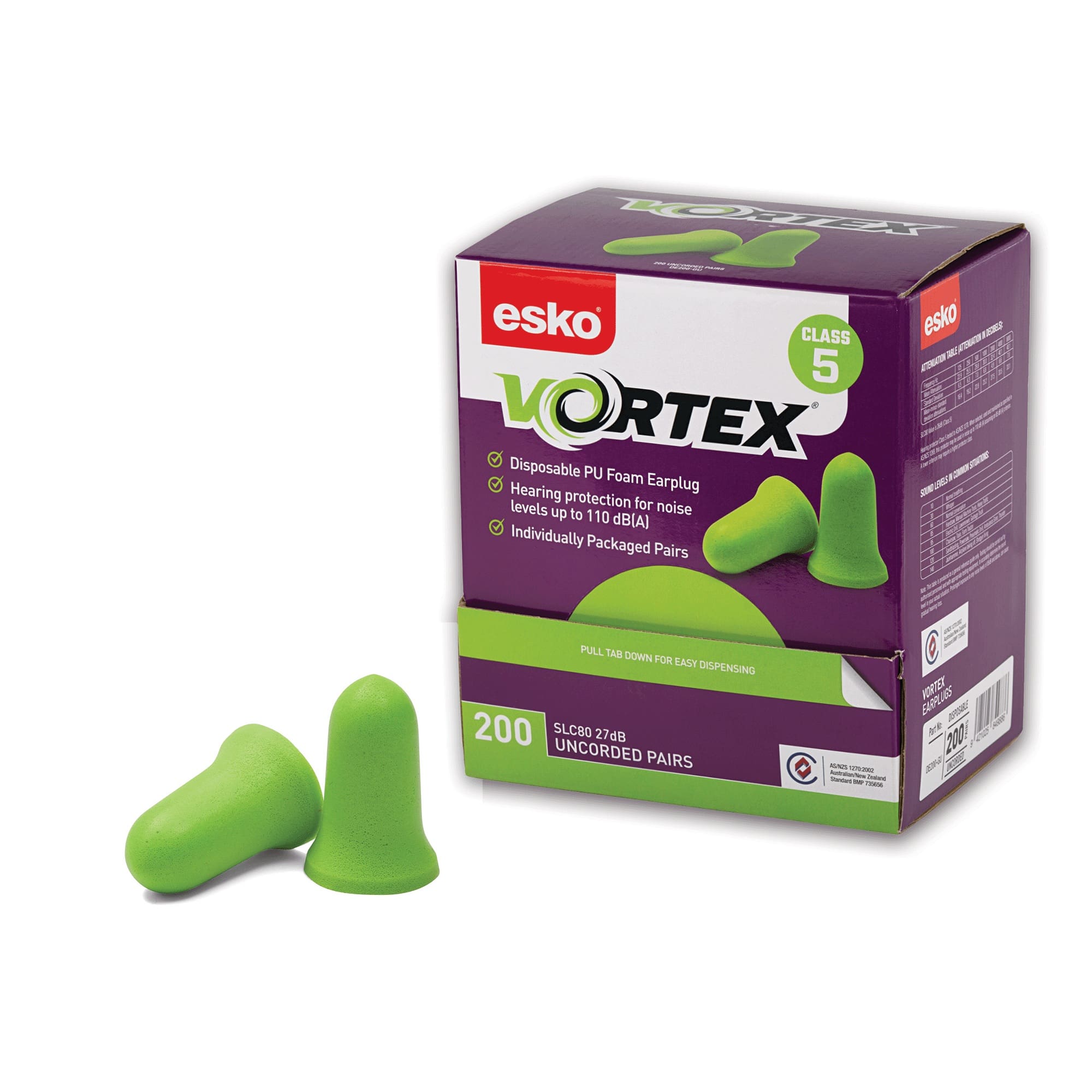 Esko Disposable Ear Plugs Box Of 200 - ITM Stratford
