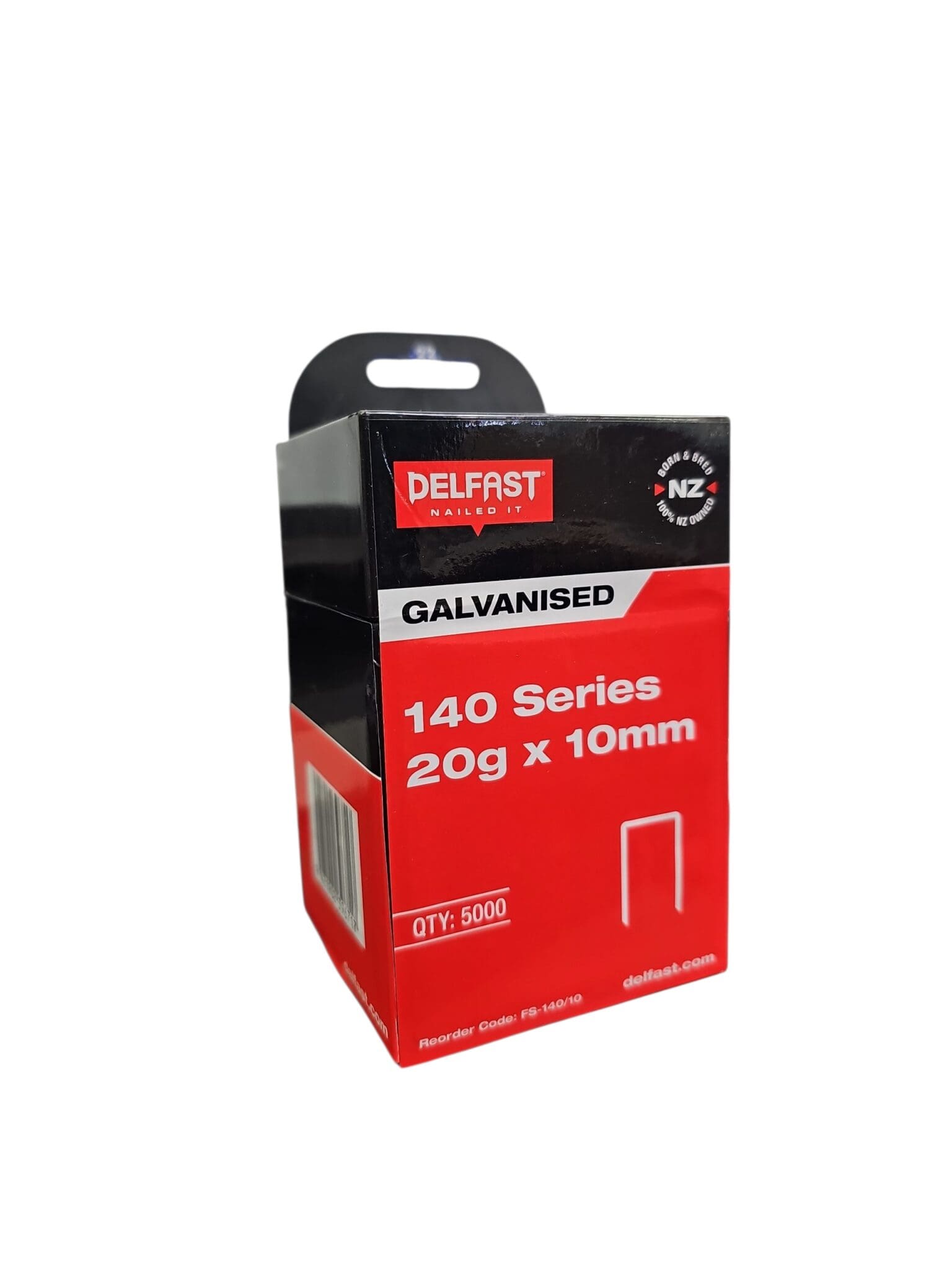 Delfast 10mm 20ga Galv Staples Pkt 5000 - ITM Stratford